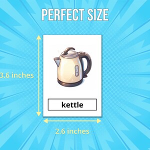 24 Home Appliances Flash Cards Printable for Kids montessori Cards ...