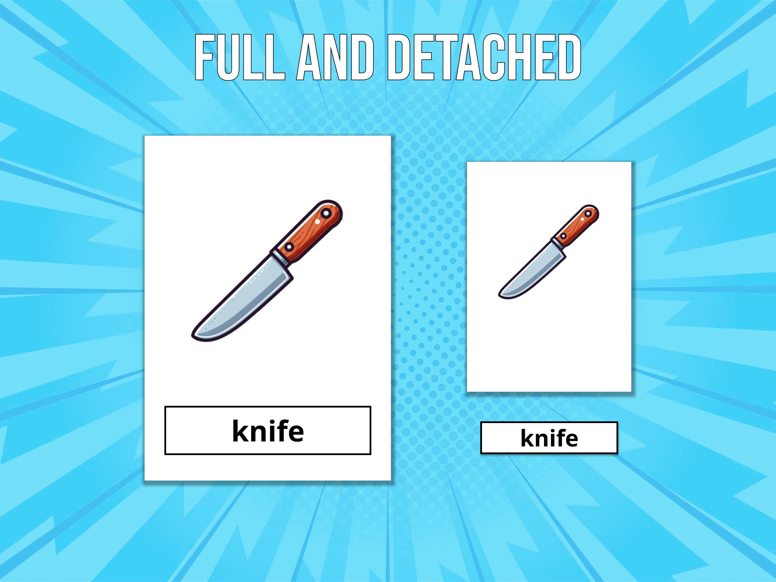 48 Kitchen Equipment Flash Cards Printable for Kids (montessori Cards ...