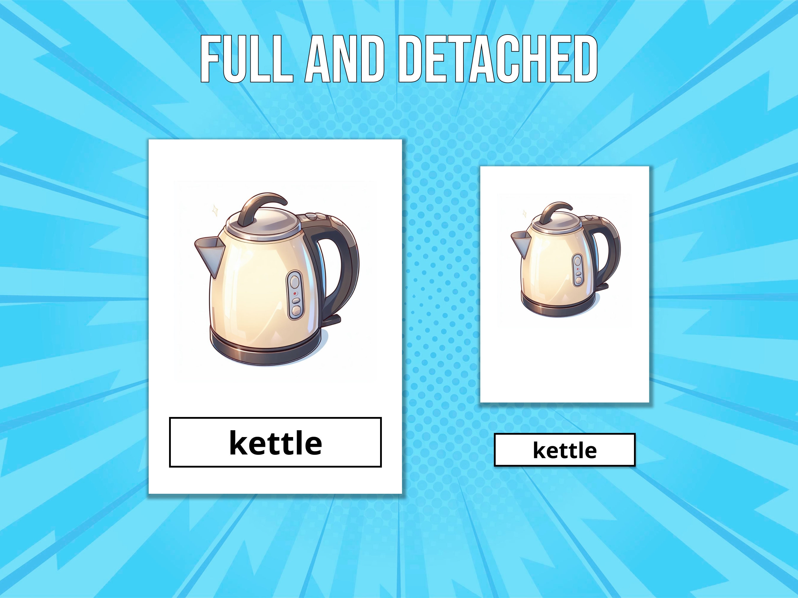 24 Home Appliances Flash Cards Printable for Kids (montessori Cards ...