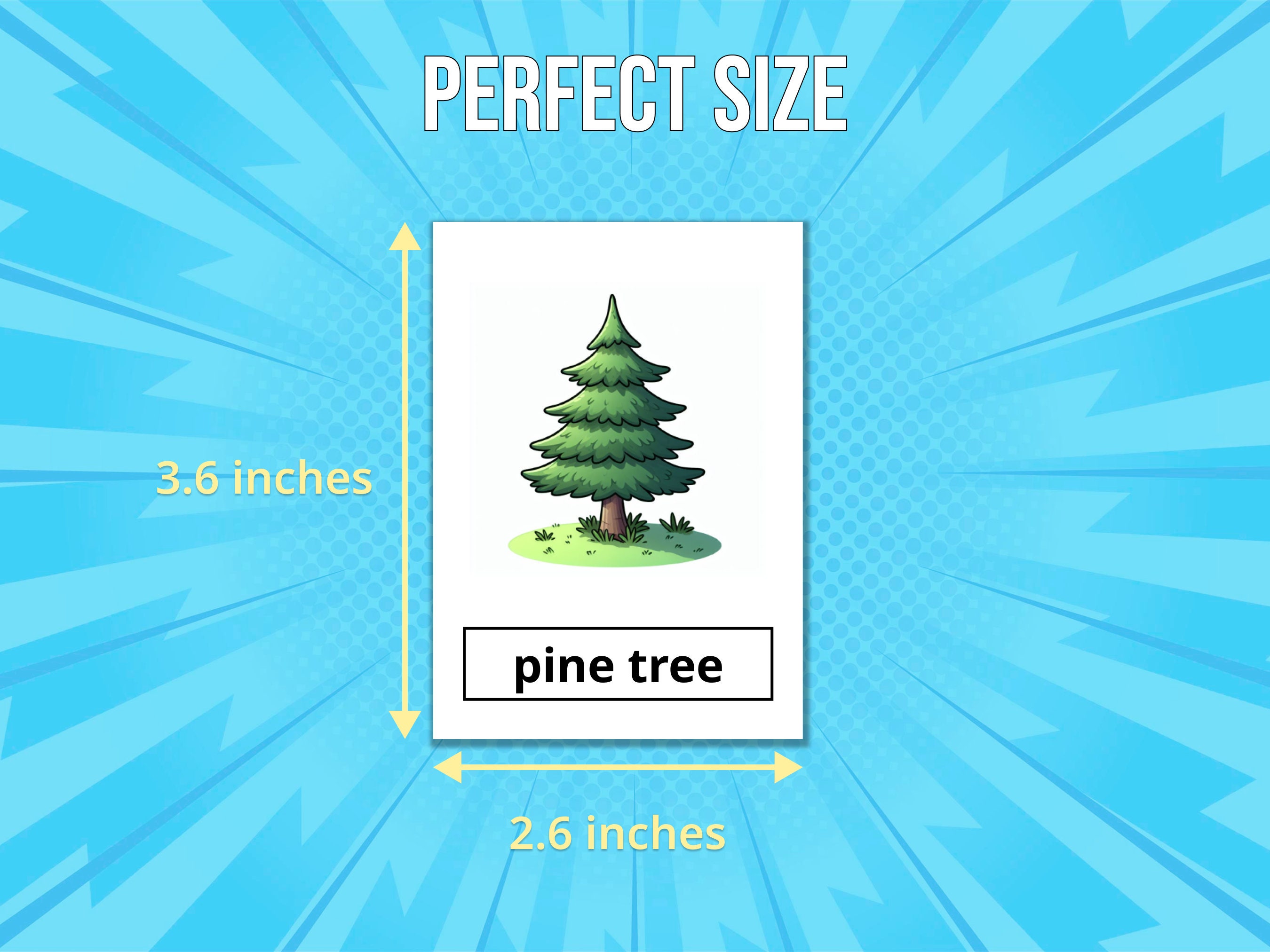 24 Botanical Trees Flash Cards Printable for Kids (montessori Cards ...