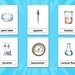 24 Laboratory Equipment Flash Cards Printable for Kids (montessori ...