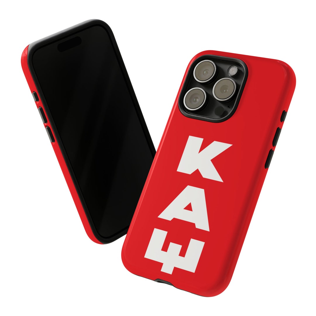 The Vintage Letters of Kappa Alpha Psi Phone Case Red Nupe Store, Nupe ...