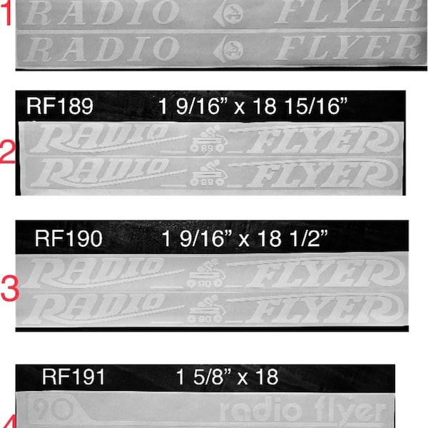 Radio Flyer Town and Country Wagon Decal - Etsy