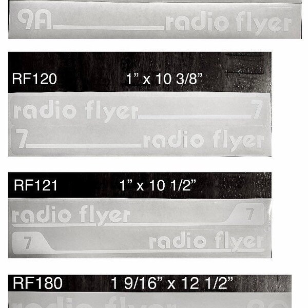 Radio Flyer Wagon Decals - Etsy