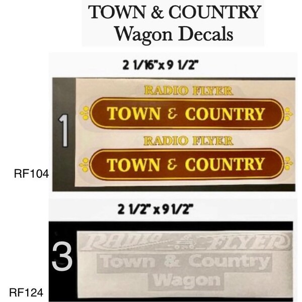 Radio Flyer Wagon Stickers - Etsy