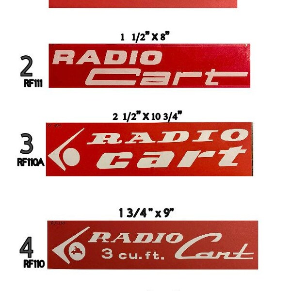 Radio Flyer Wagon Decals - Etsy