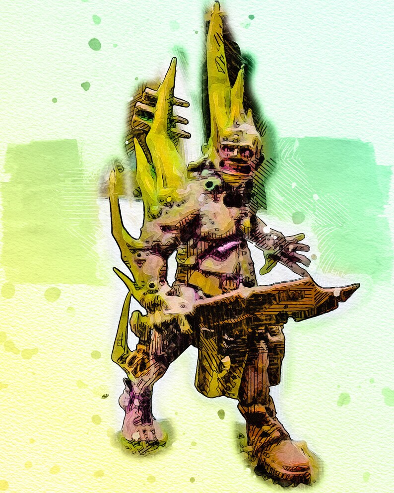 Digital Portraits of Your Favorite Miniatures and Models Warhammer, D&D ...