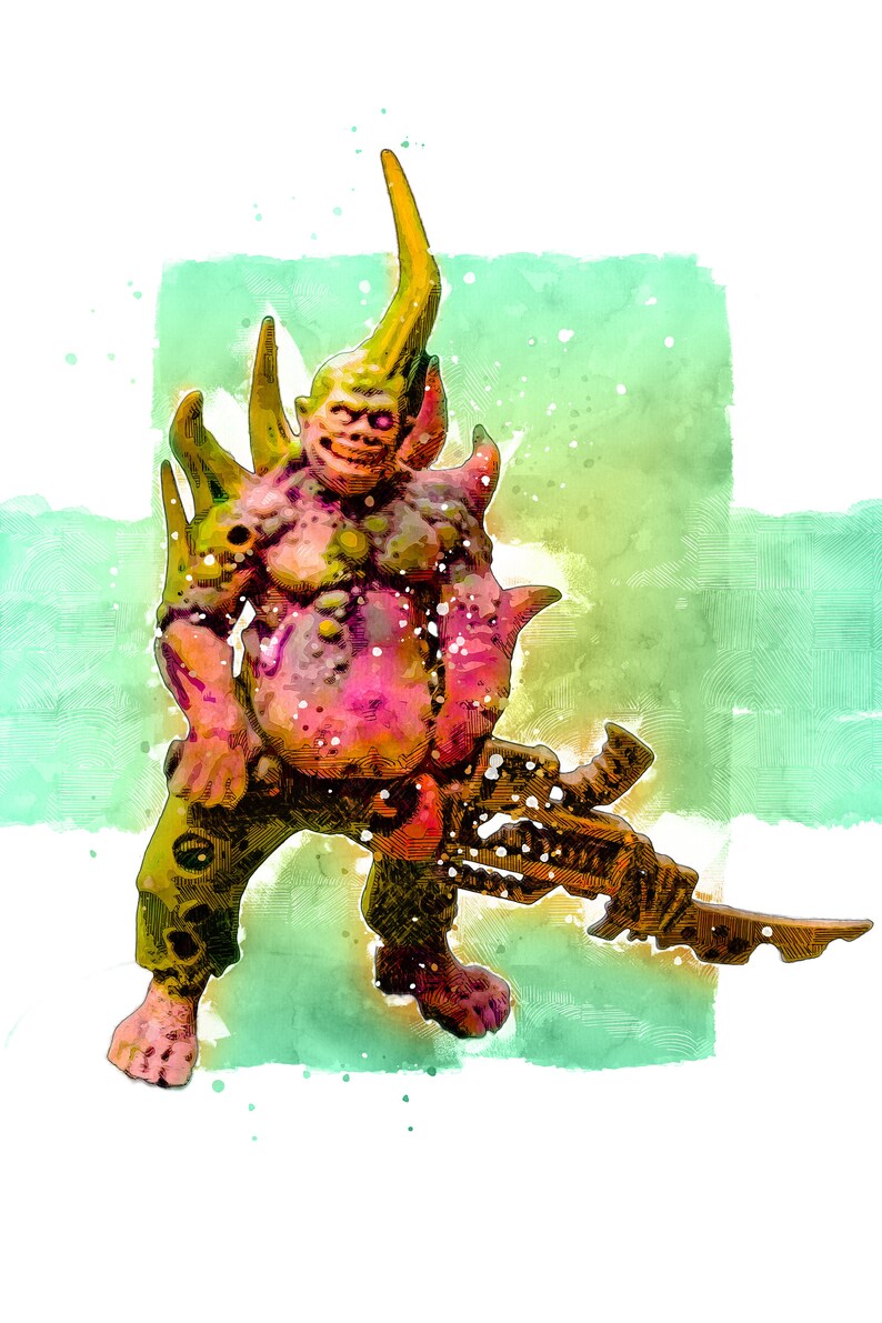 Digital Portraits of Your Favorite Miniatures and Models Warhammer, D&D ...