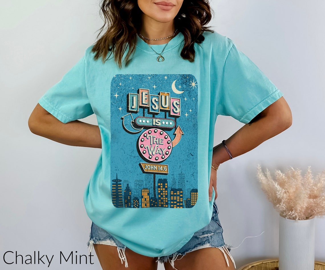 Christian Shirt, Jesus is the Way Shirt, Christian Graphic Tees ...