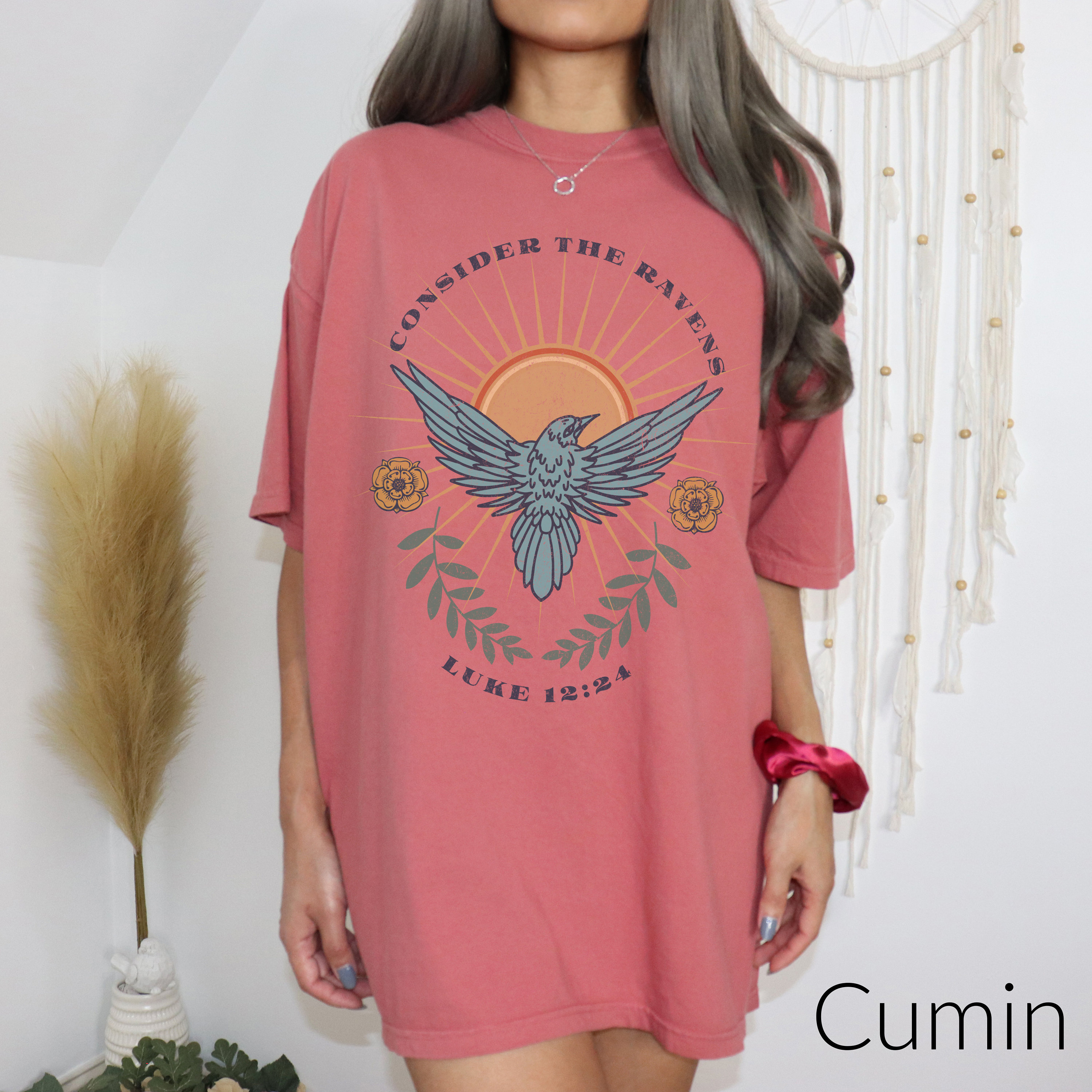 Consider the Ravens Shirt, Christian Graphic Tees, Jesus Shirt ...