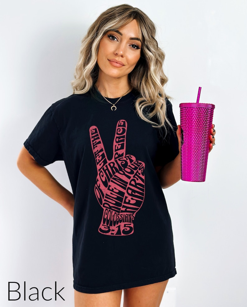 Christian Graphic Tees Christian Peace Shirt Jesus Shirt - Etsy