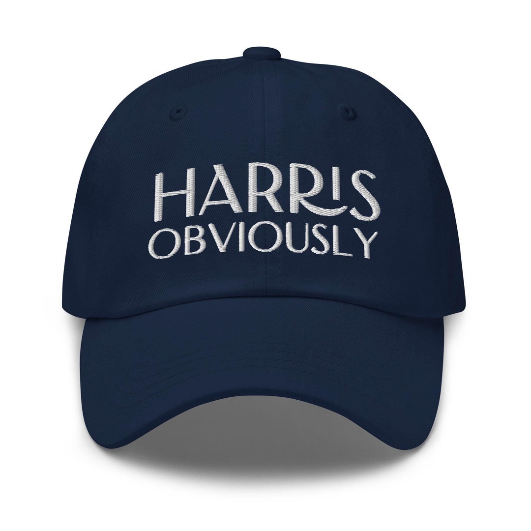 Kamala Harris Hat Harris Obviously Hat Comma La Hat Embroidered Dad Hat ...