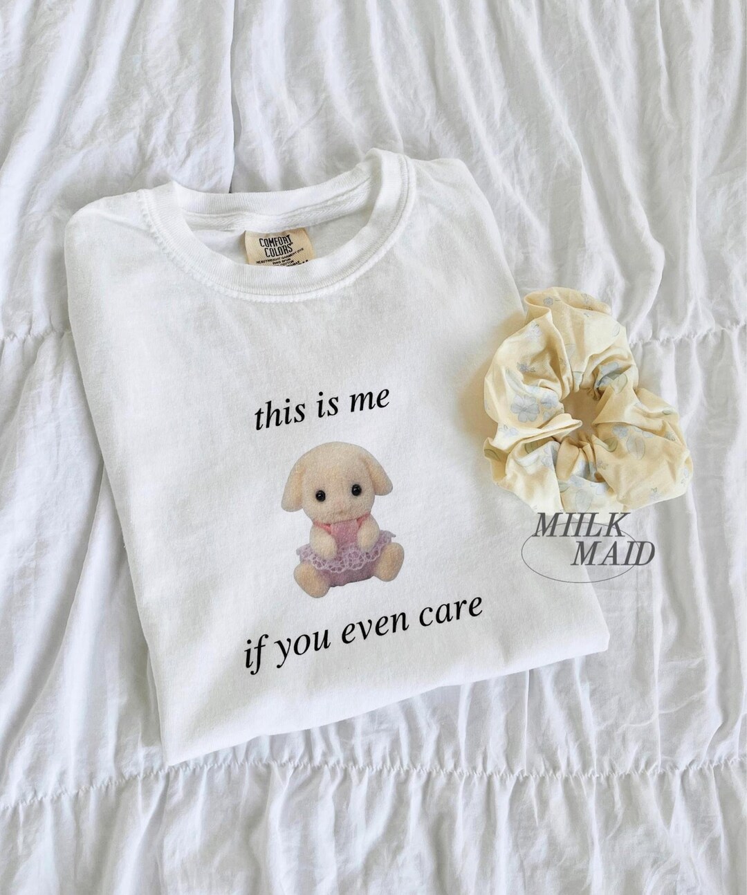 Lindo cordero bebé camiseta Cottagecore Memes camiseta / Forestcore ...