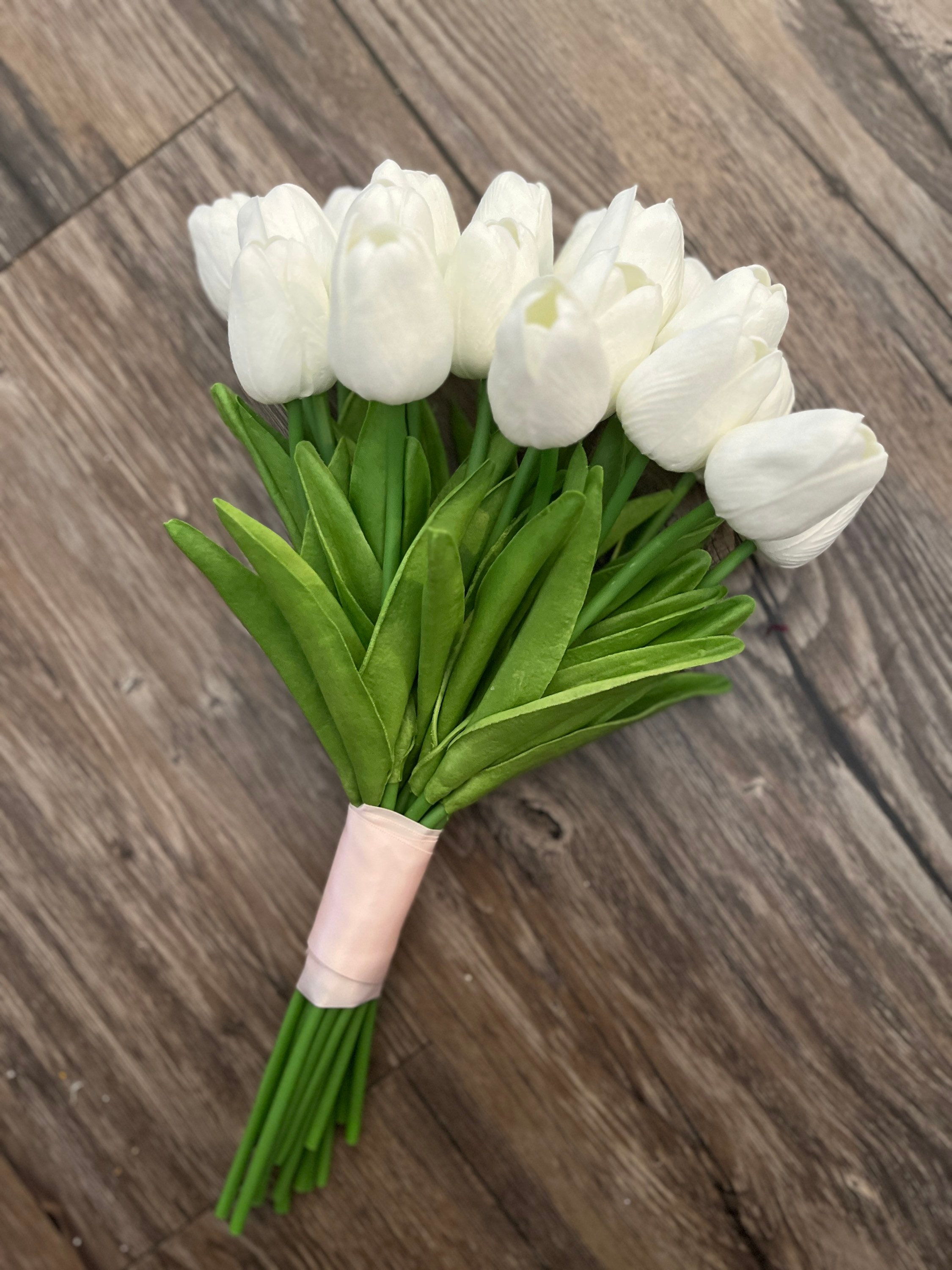 White Tulips Bouquet