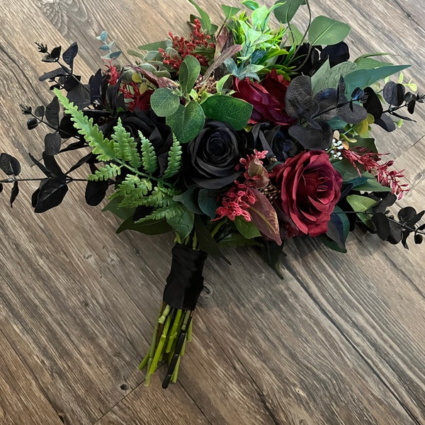Black Bouquet - Etsy