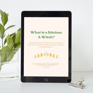 Kitchen Witch Beginners Guide Kitchen Witch Kit Downloadable Guide ...