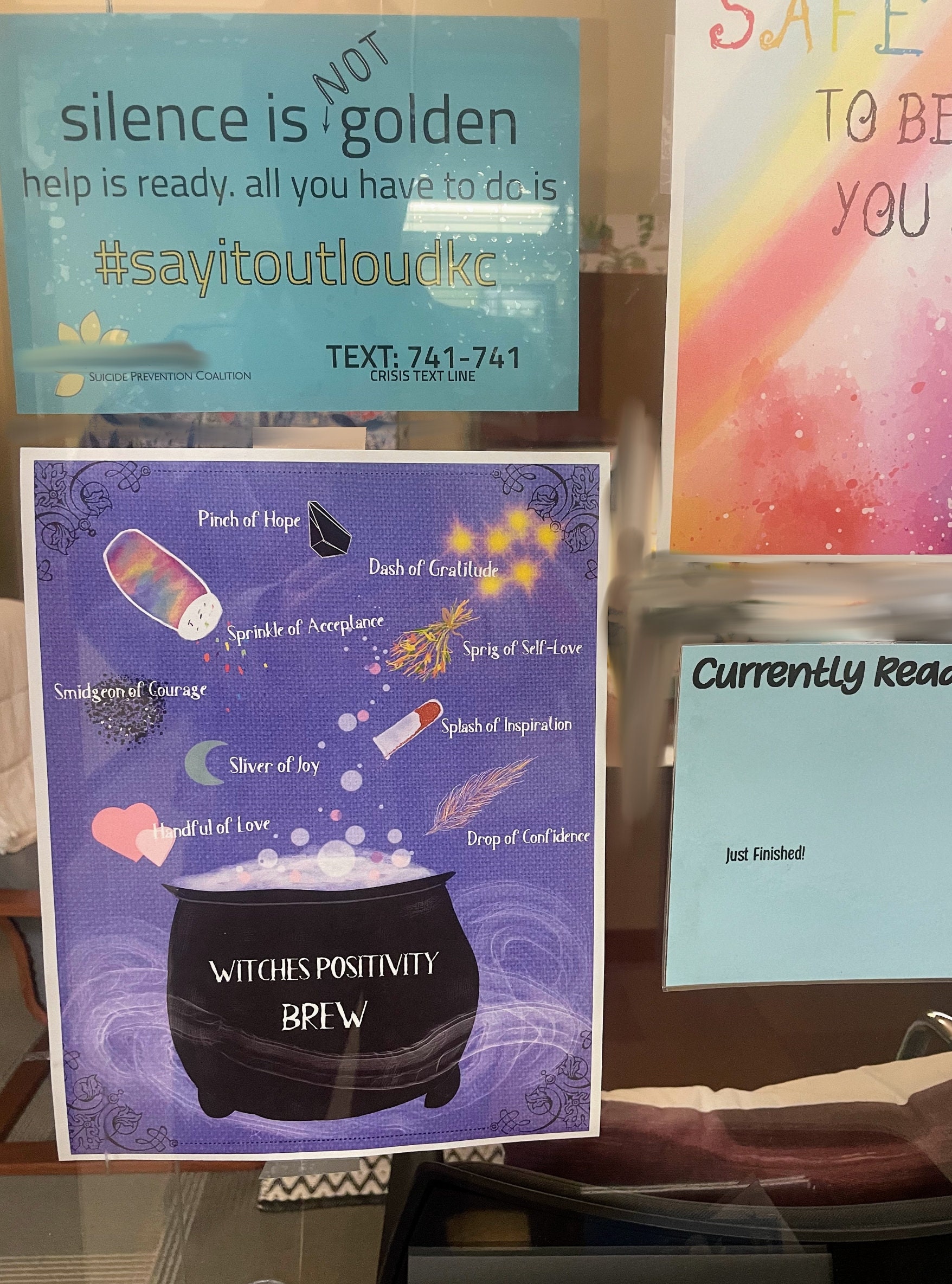 Witches Positivity Mental Health Poster | Halloween Themed Psychology ...