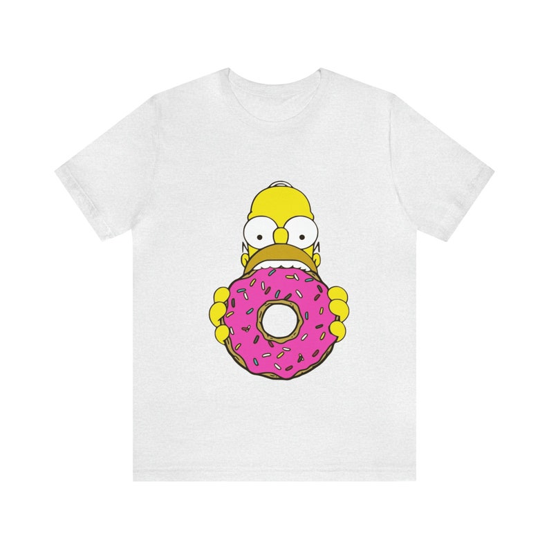 Homer Men's the Simpsons Graphic T-shirt - Etsy