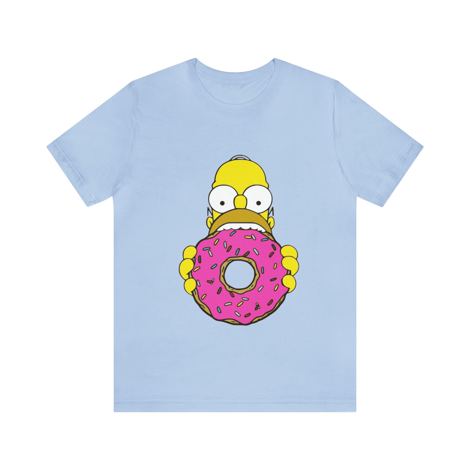 Homer Men's the Simpsons Graphic T-shirt - Etsy