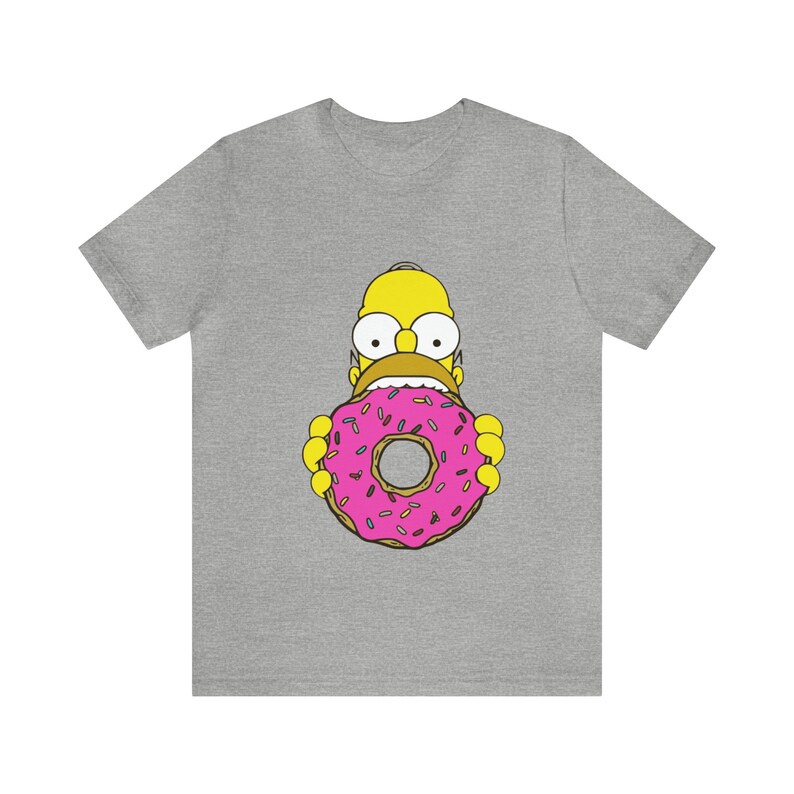 Homer Men's the Simpsons Graphic T-shirt - Etsy