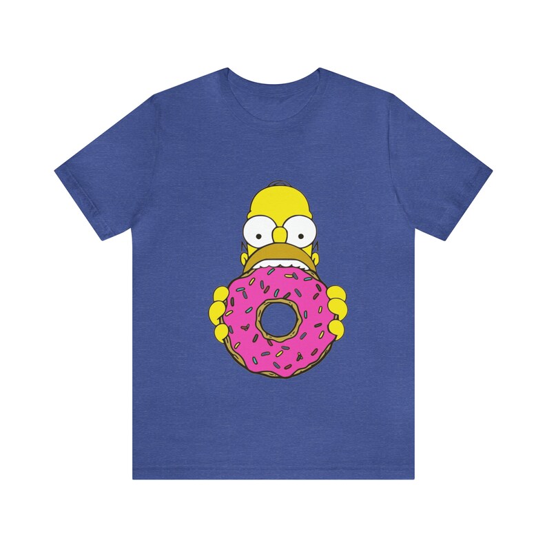 Homer Men's the Simpsons Graphic T-shirt - Etsy