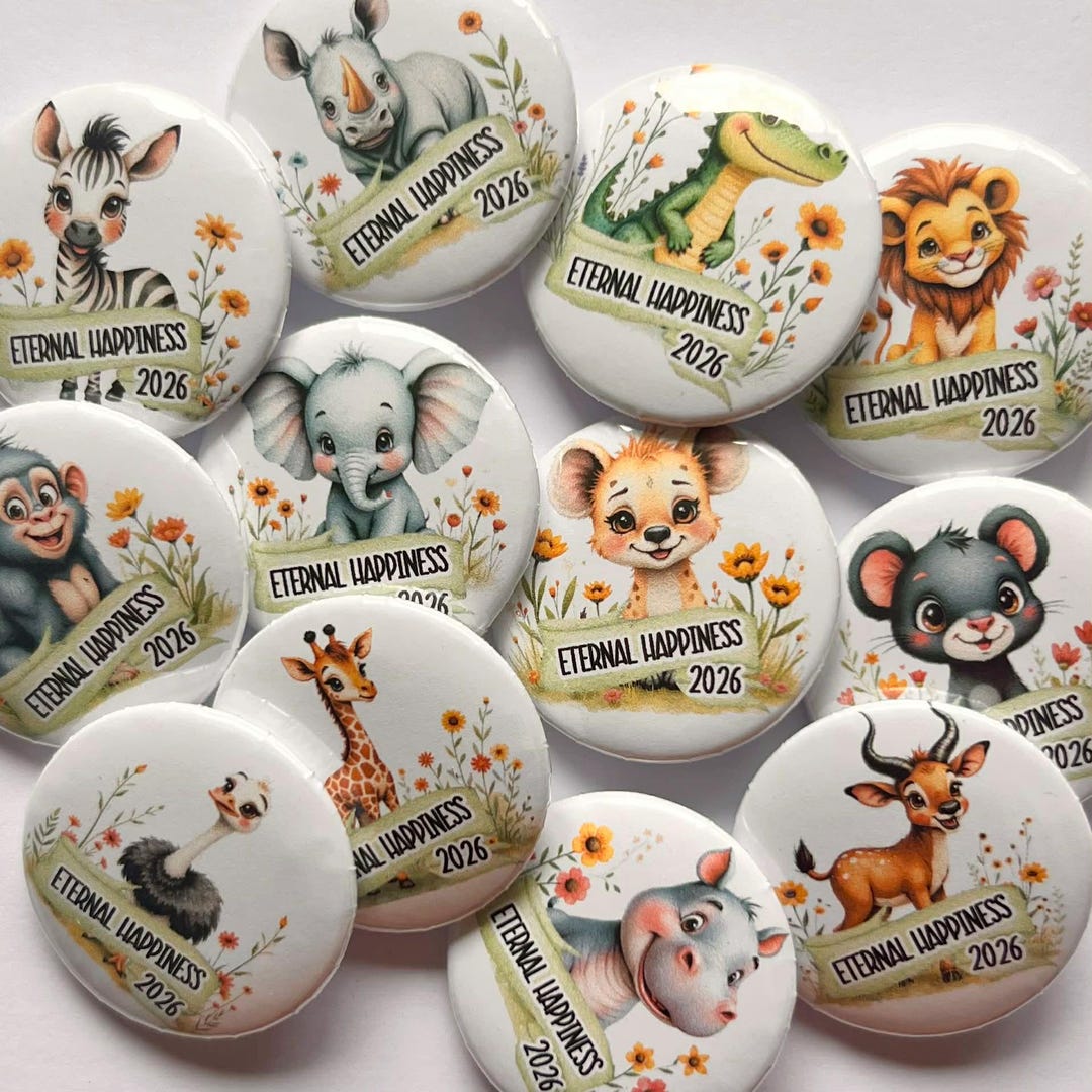 Eternal Happiness Animals Pins: JW Convention Gifts 2026 - Etsy