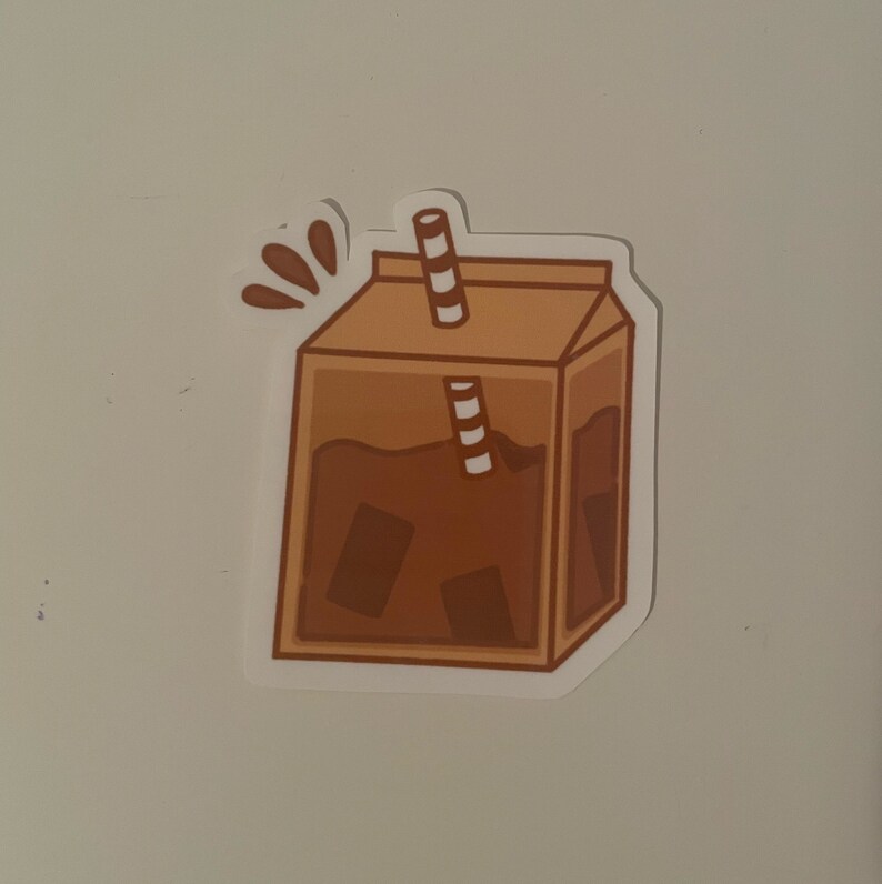 Waterproof Milk Carton Sticker Pack - Etsy