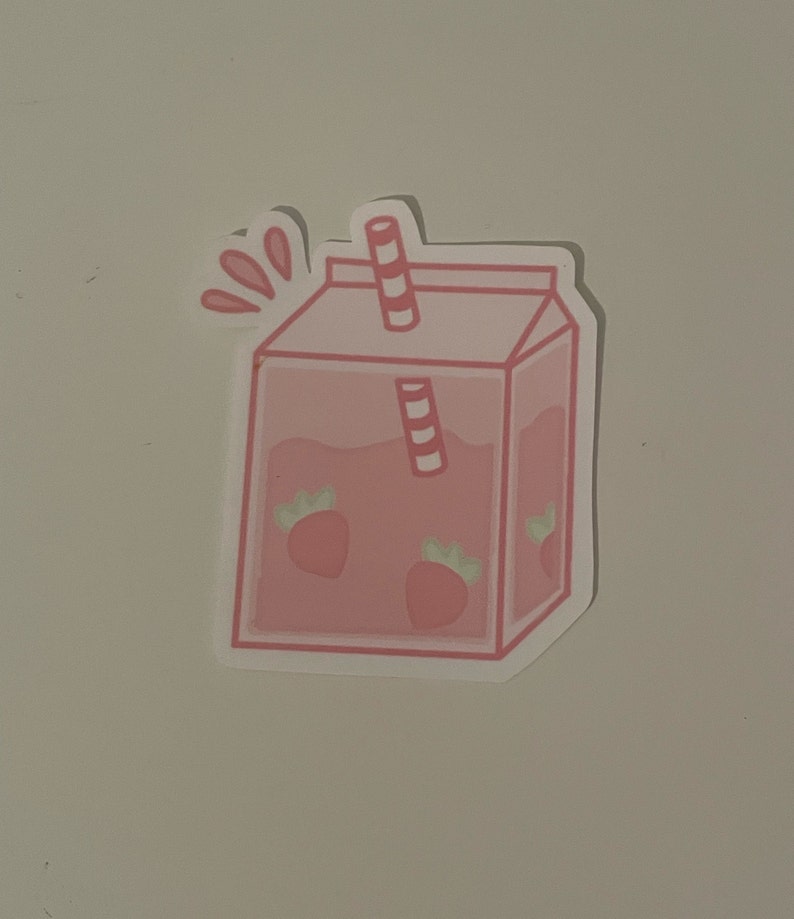 Waterproof Milk Carton Sticker Pack - Etsy