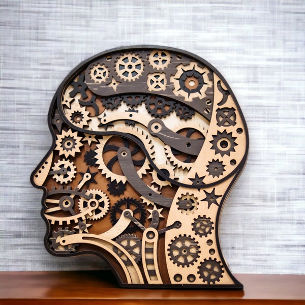 Steampunk Mandala Laser Cut - Etsy