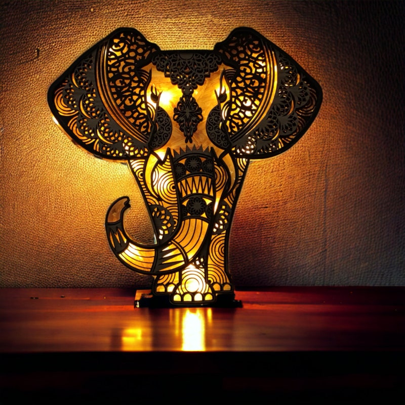 Elephant Light - Etsy