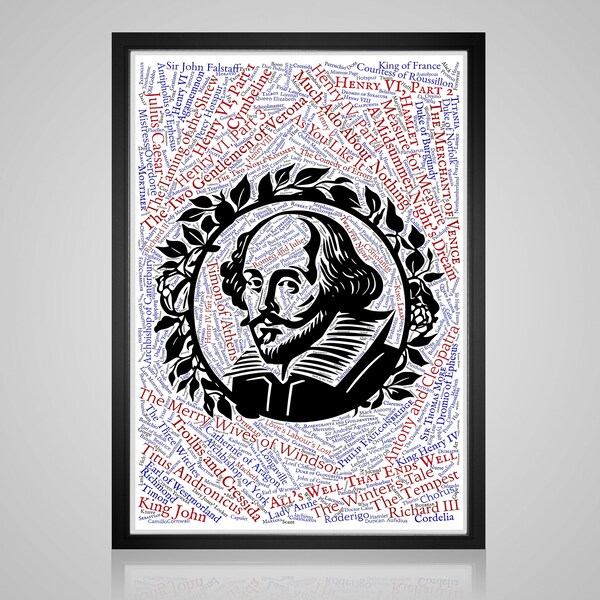 Shakespeare Art - Etsy