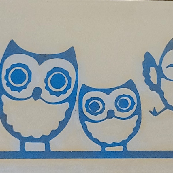 Owl Decal - Etsy