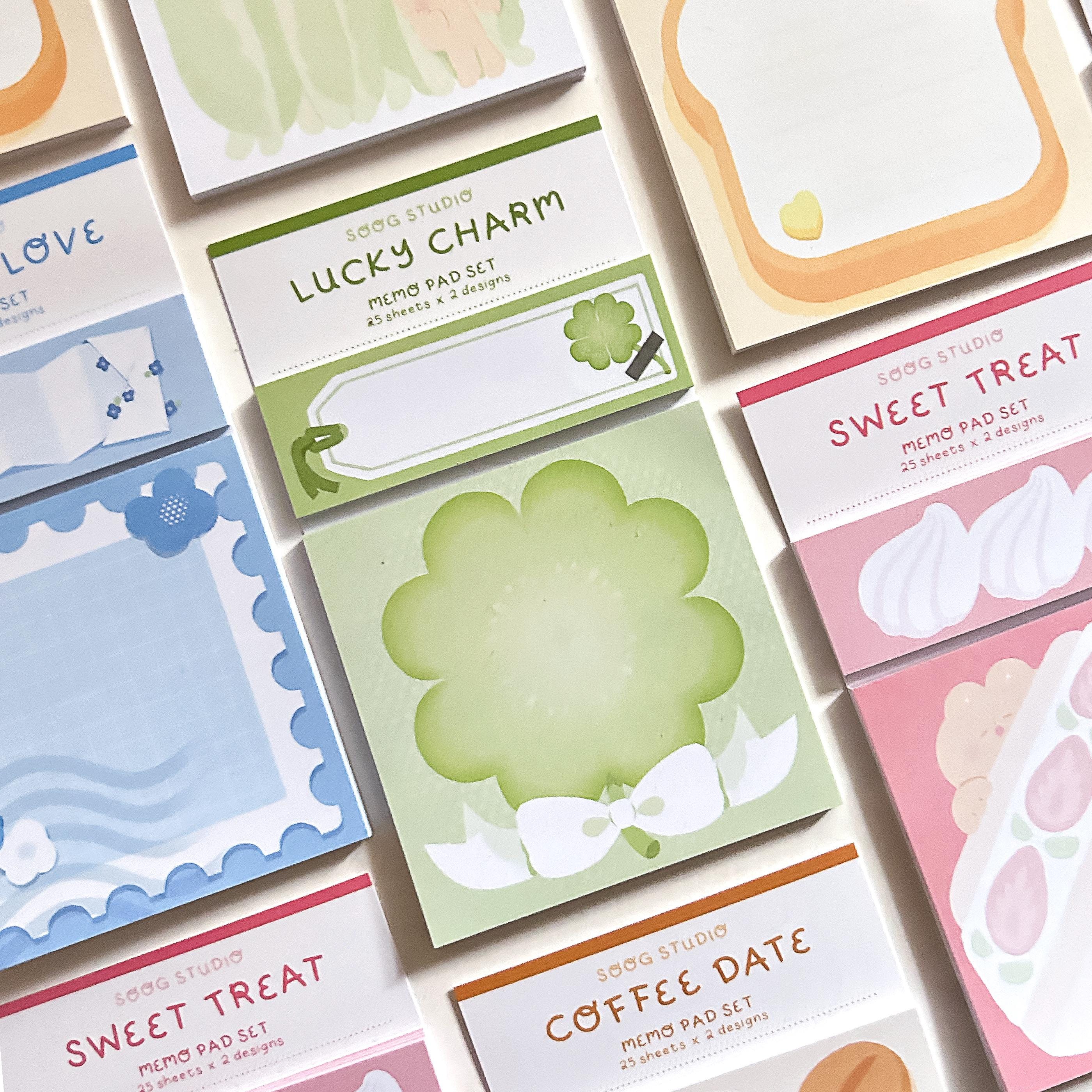 Memo Pad Sets | Cute Themed Notepads for Planning, Diary, Journaling ...