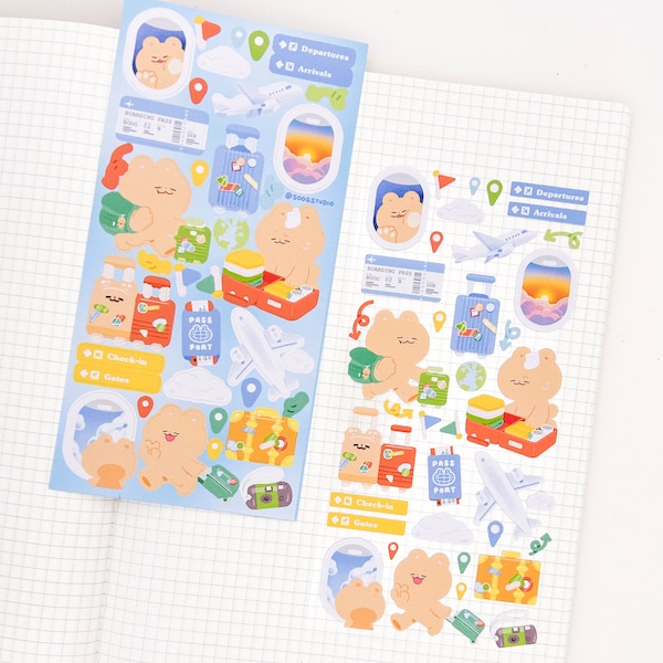 Airplane Stickers - Etsy