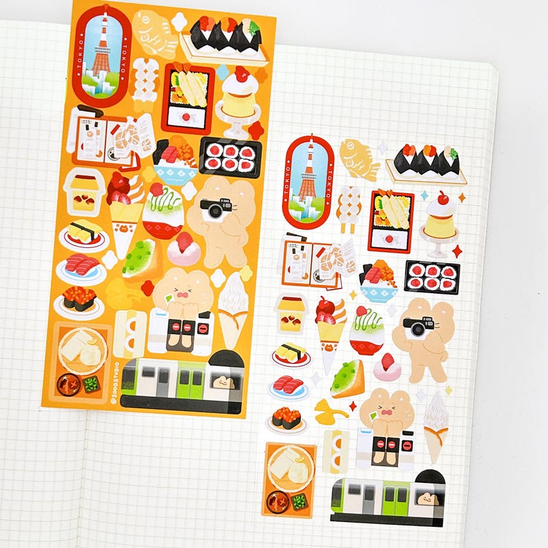 Japanese Stickers - Etsy