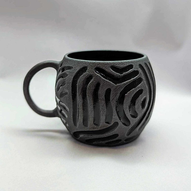 Hand Carved Mugs - Etsy