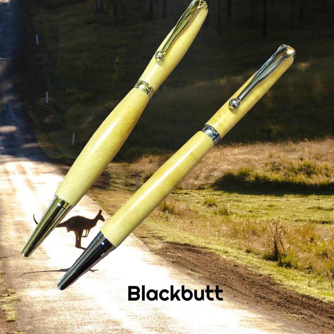 Australian Blackbutt Timber Pens. Affordable Gift. A Beautiful Subtle ...