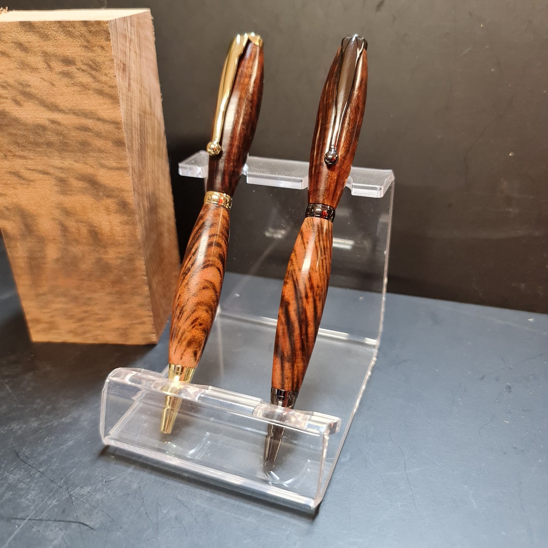 RESTOCKED Rare Timber Tiger Myrtle Pen Wooden Pen - Etsy