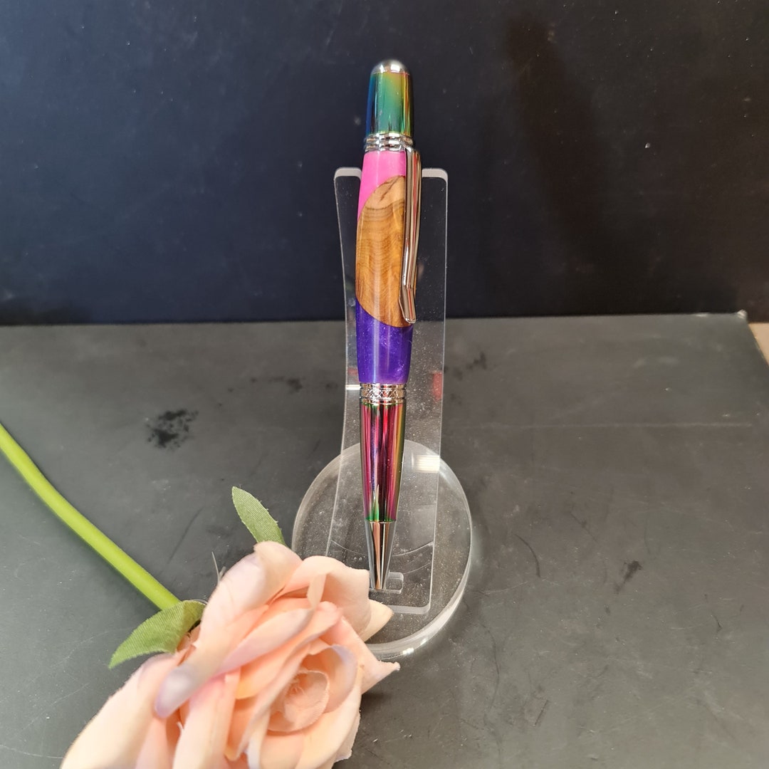 PRICE DROP Sparkling Cherry Blossom Collection. Hybrid Resin and Mallee ...