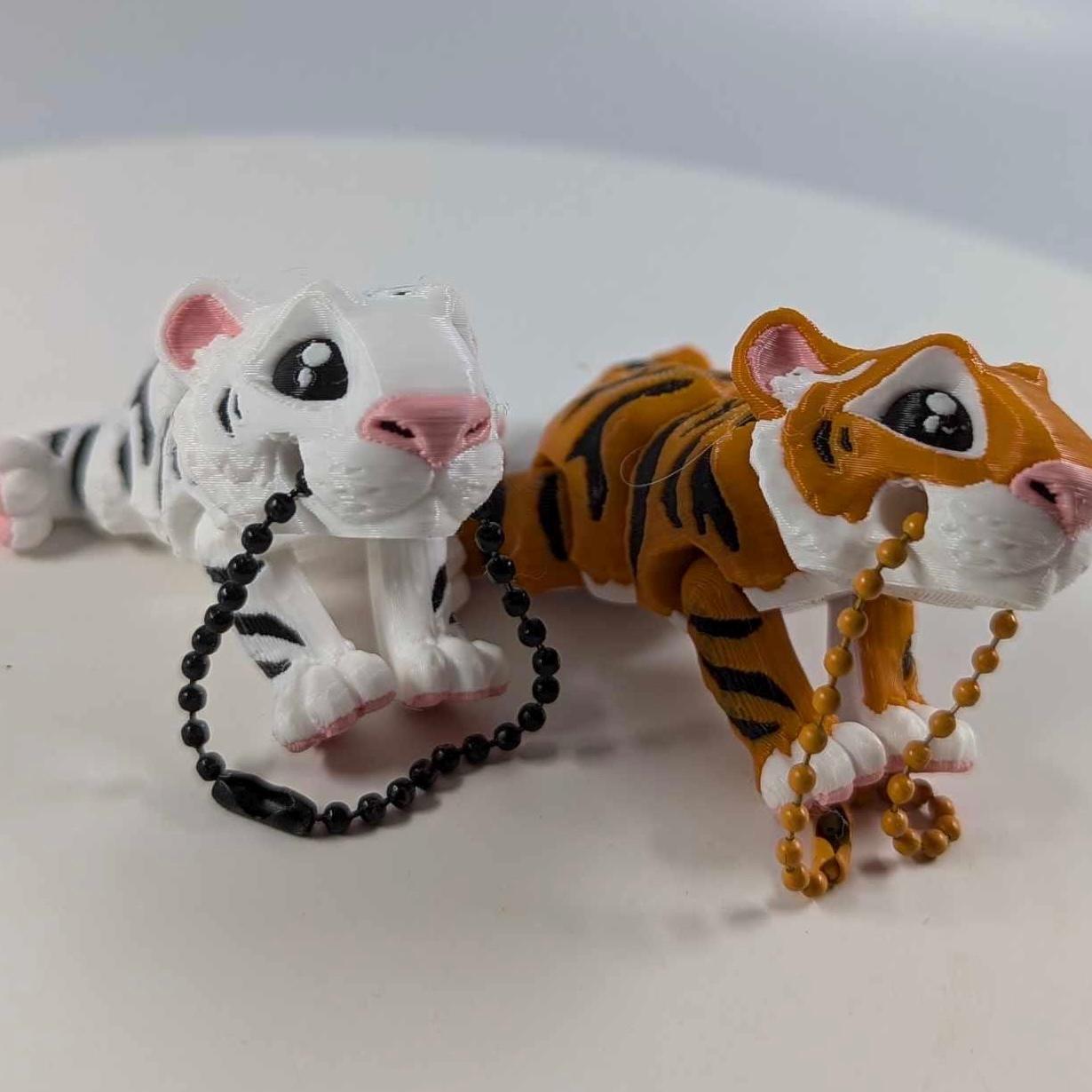 Amazing Mini Tiger, 3D Printed Toy, Articulated Toy, Articulated ...