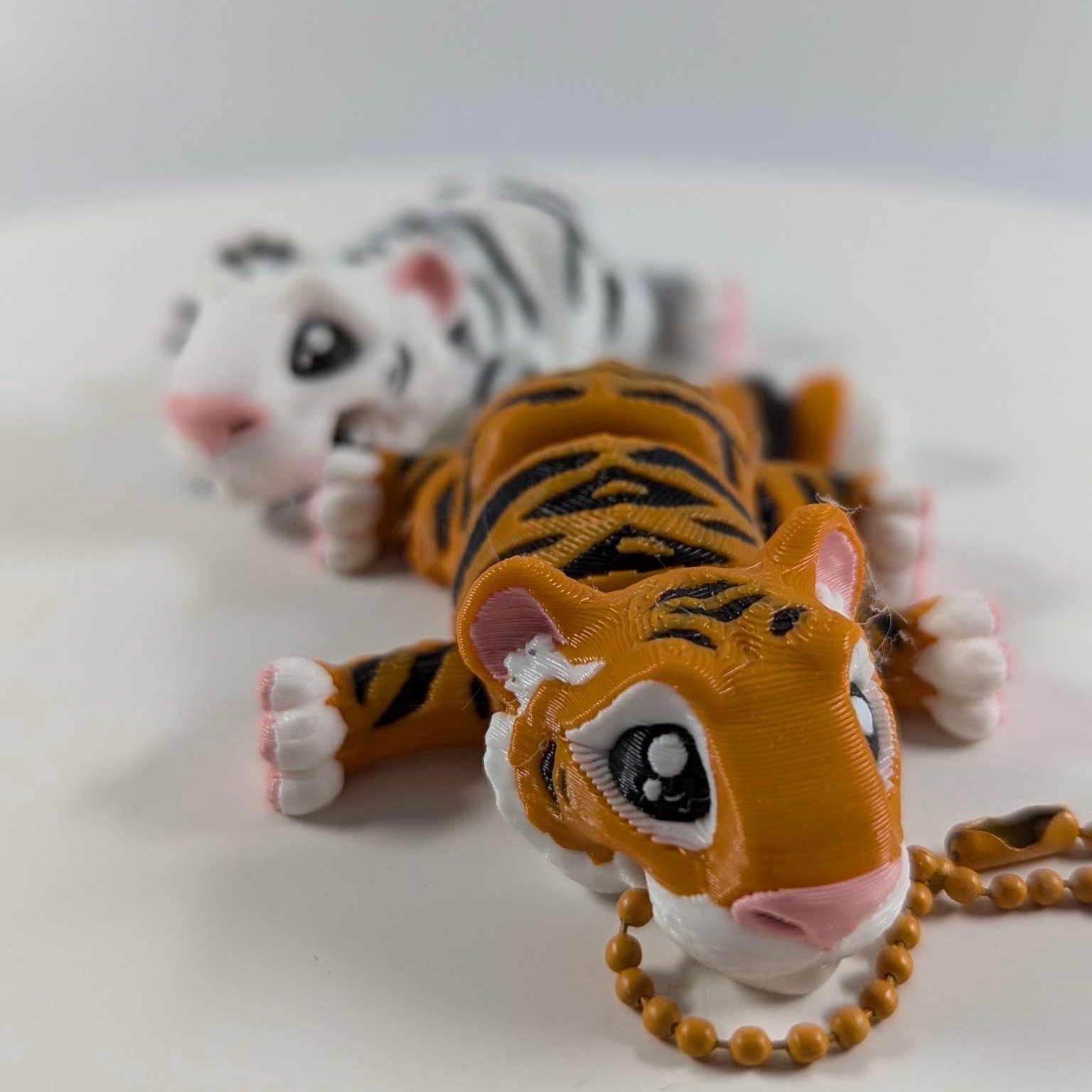 Amazing Mini Tiger, 3D Printed Toy, Articulated Toy, Articulated ...
