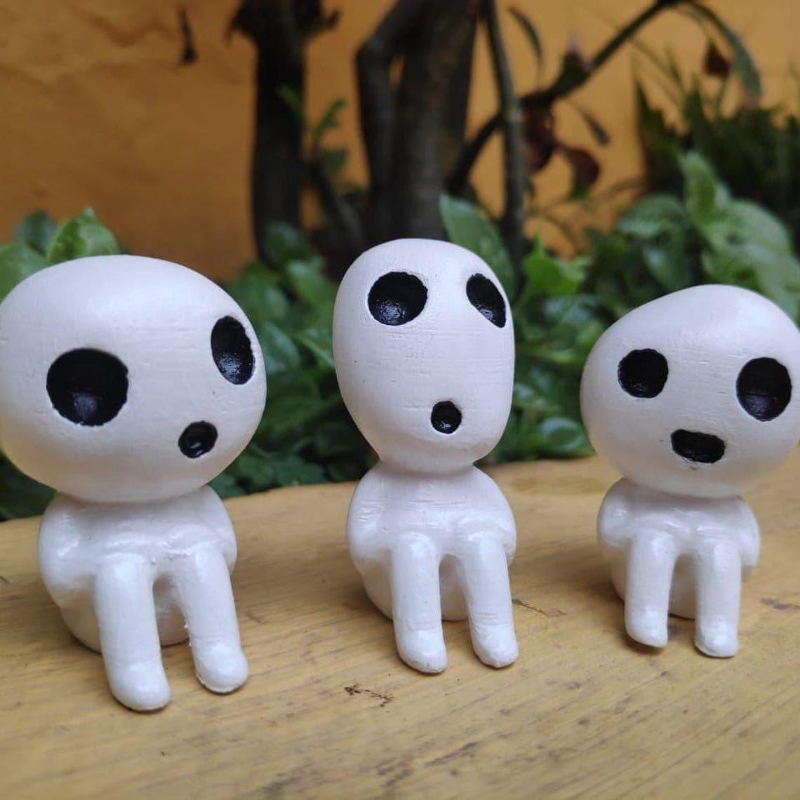 Studio Ghibli Kodama Figure: Reptile Habitat Terrarium Accessory - Etsy