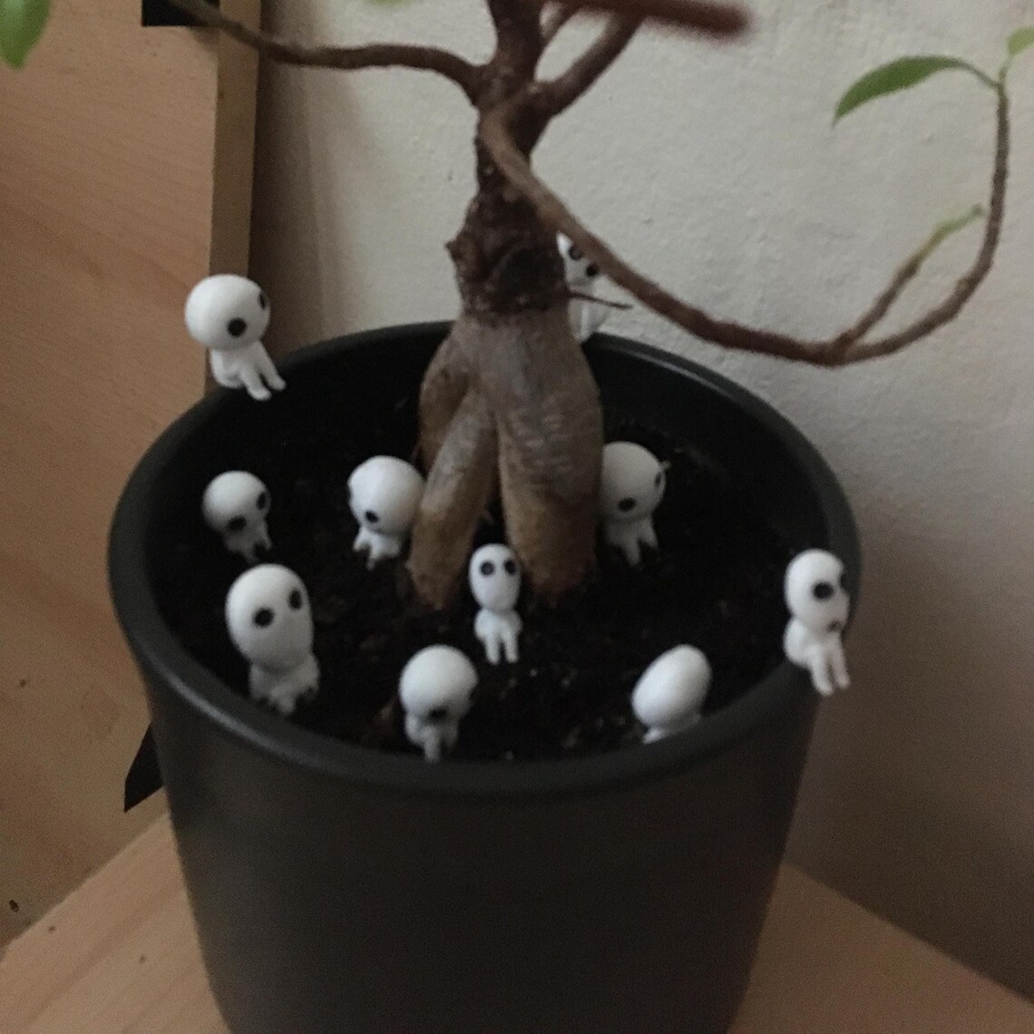 Studio Ghibli Kodama Figure: Reptile Habitat Terrarium Accessory - Etsy