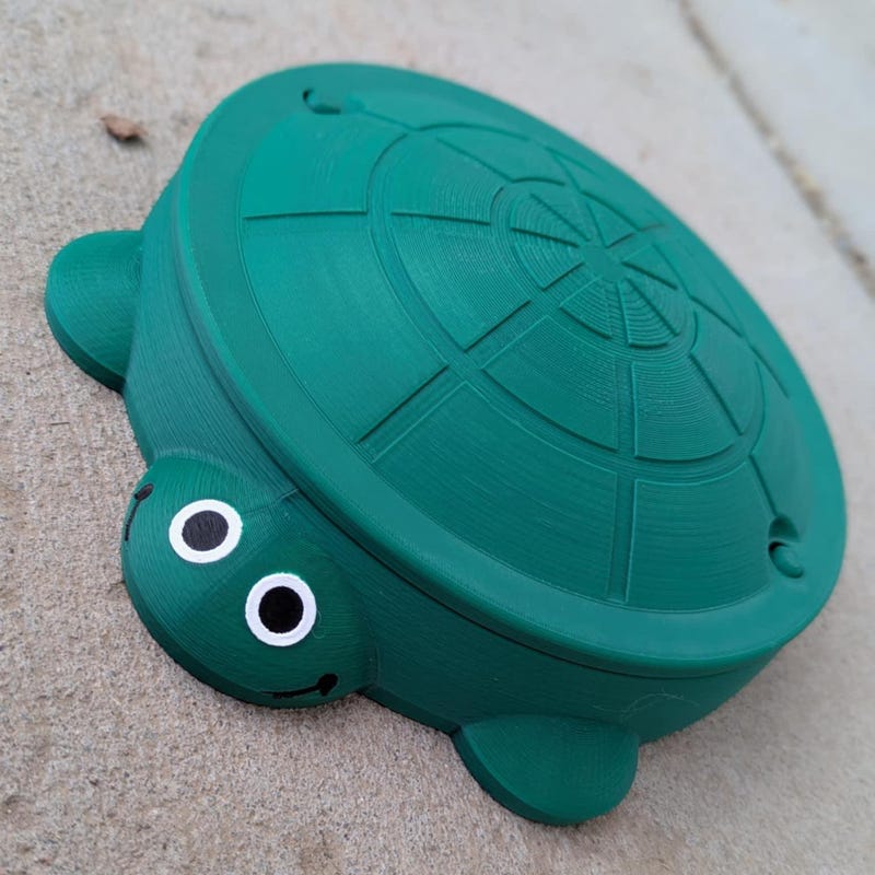 3d Printed Turtle Cup Holder - Etsy