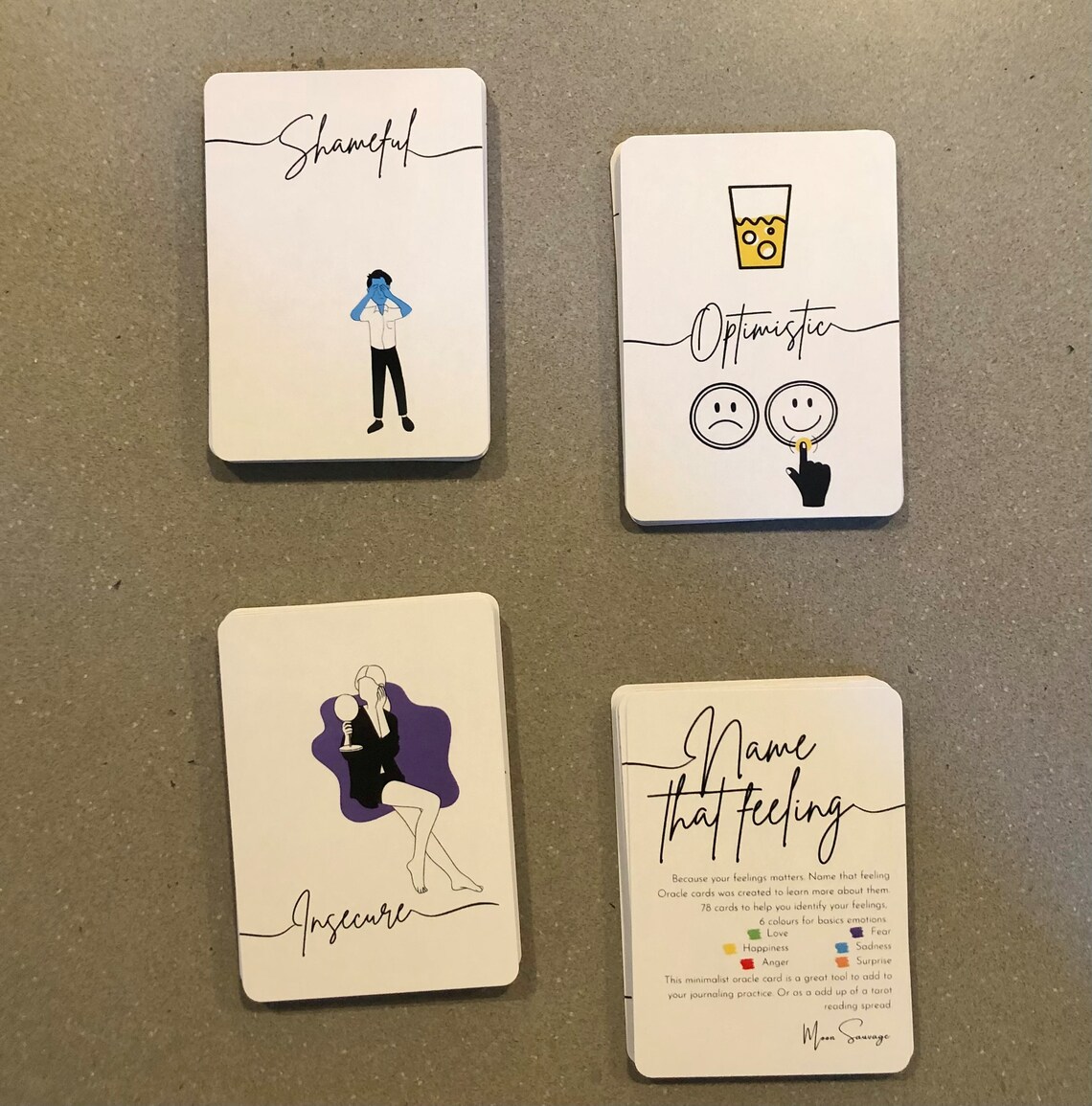 Name That Feeling Oracle Deck - Etsy Australia