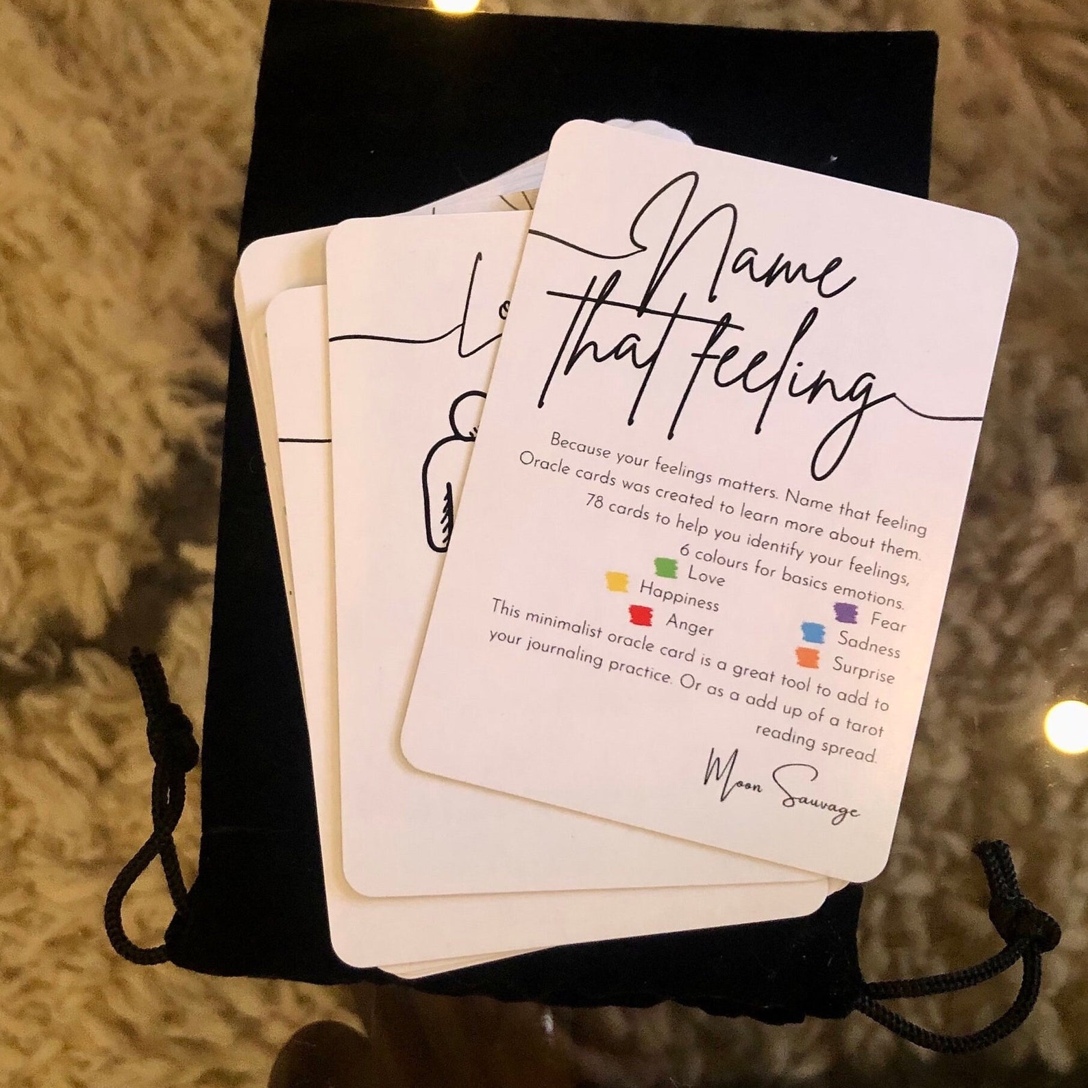 Name That Feeling Oracle Deck - Etsy Australia