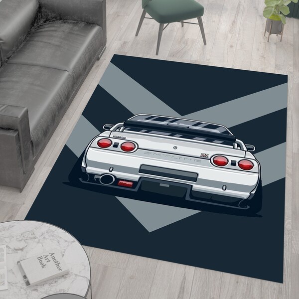 Nissan Skyline Gtr R34 Rug - Etsy Hong Kong