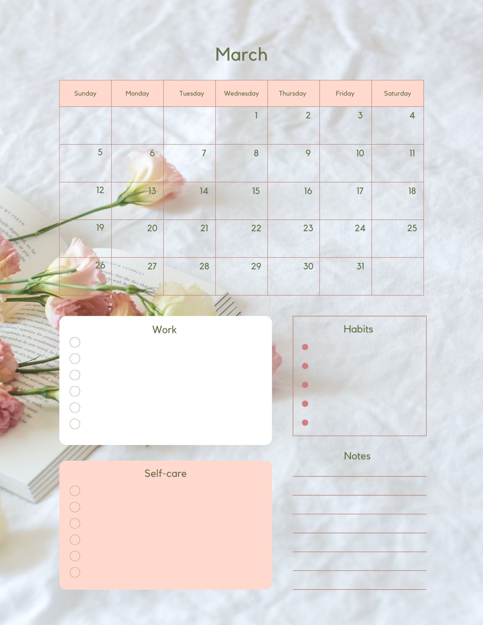 Digital 12-month Planner and a Budget Spread Sheet All - Etsy