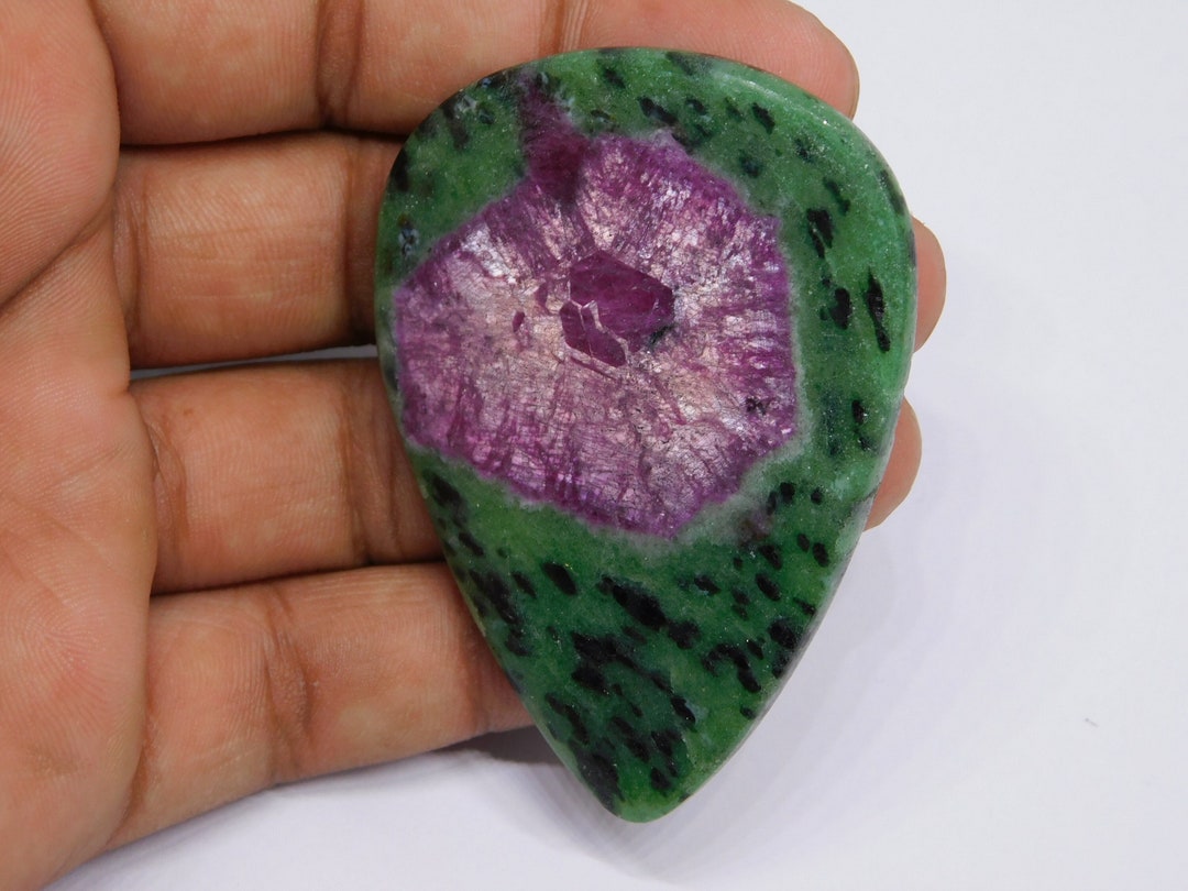 Natural Ruby Zoisite Cabochon, Top Quality Rare Ruby Zoisite Loose ...