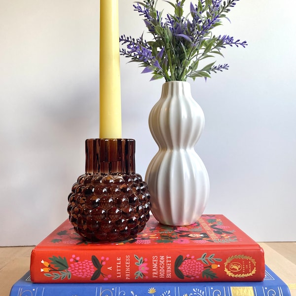 Mid Century Modern Amber Glassware - Etsy